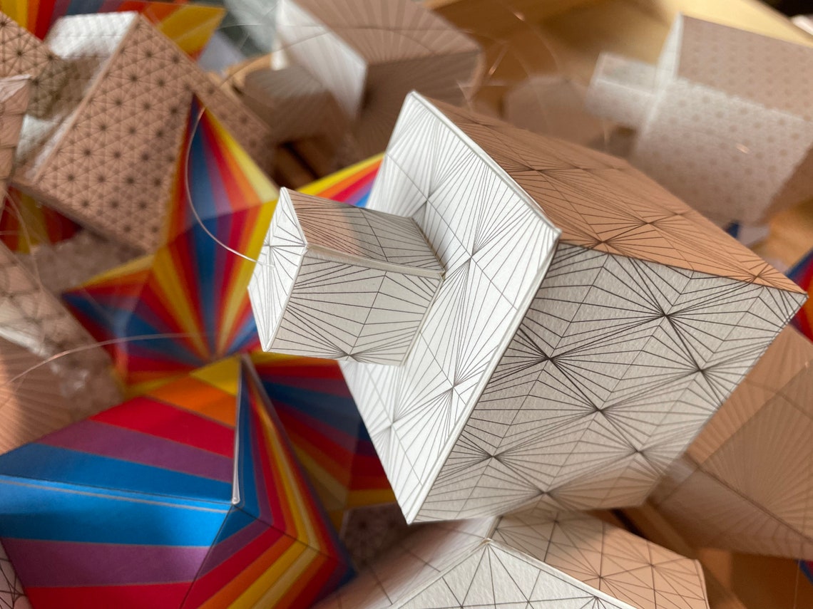 Dreidel Hanukkah-3d Paper Craft - Etsy