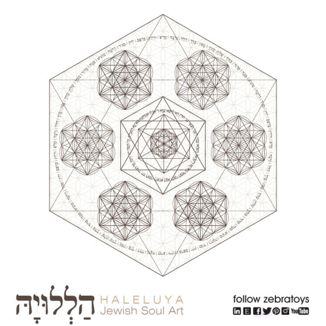 Passover Seder Plate Coloring Page the Seed of Life-pesach Plates ...