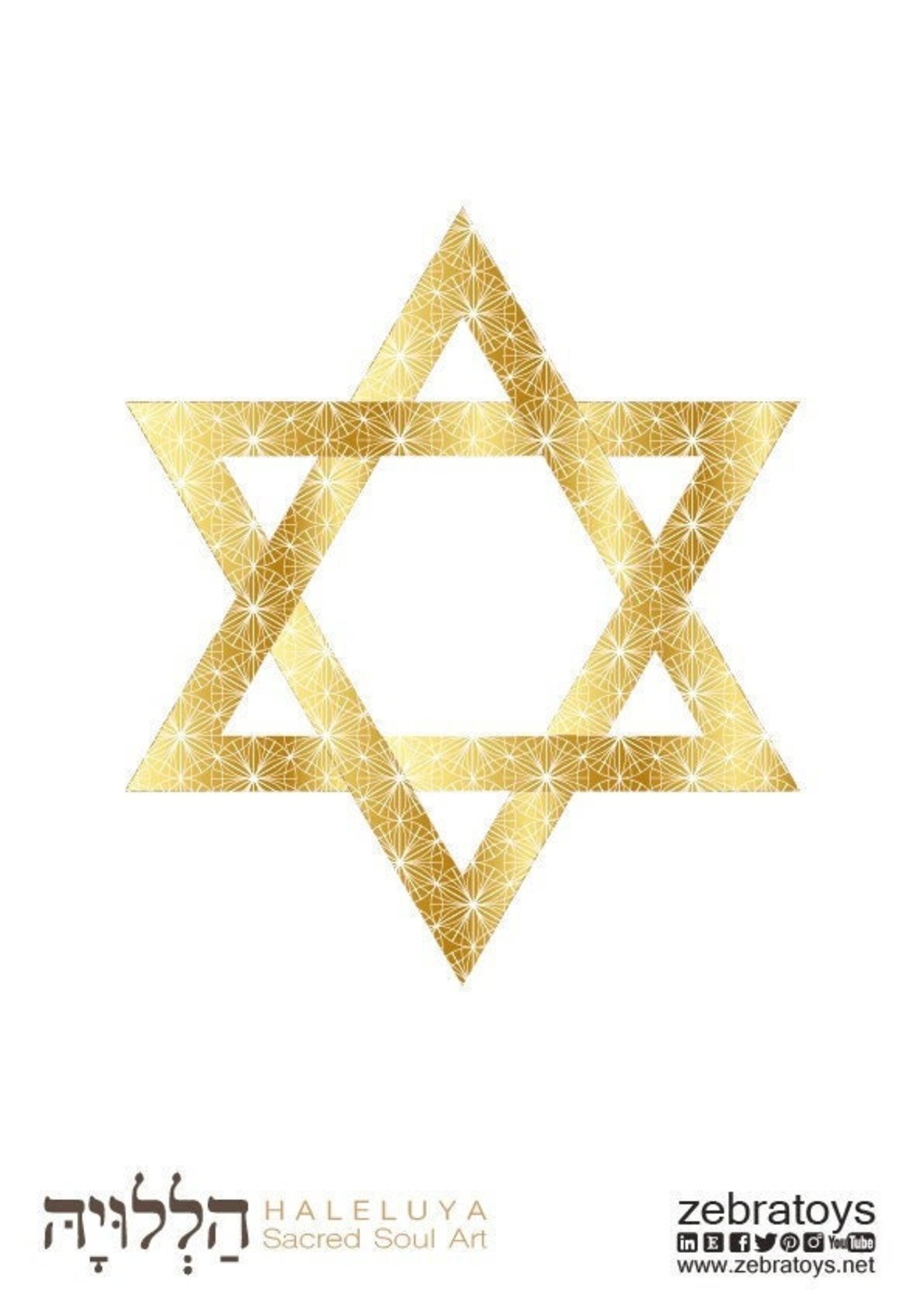 Star Décor Paper Template-3d David Stars Ornaments-craft Homemade ...