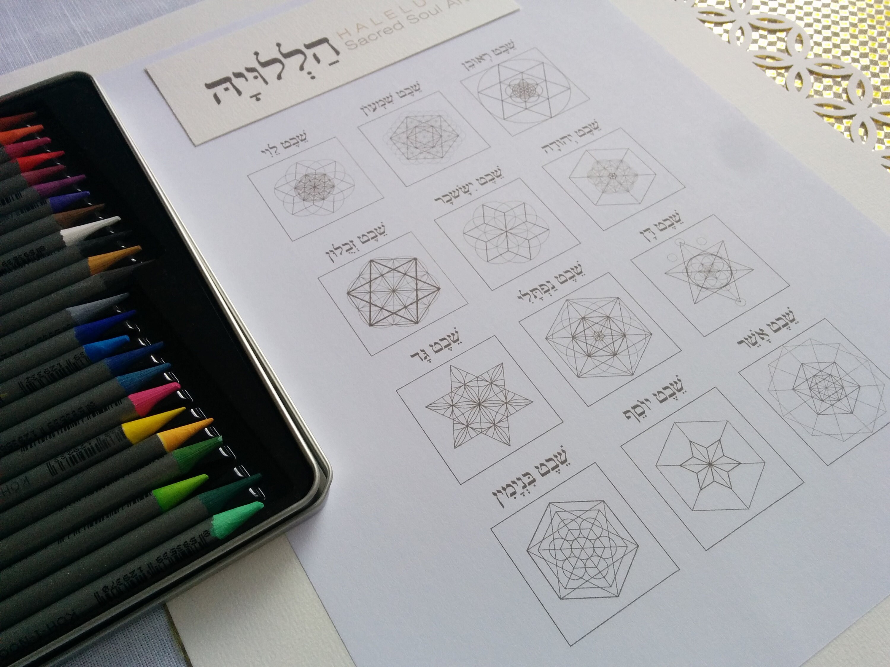 The Twelve Tribes of Israel-12 Tribes-the Hebrew People-hoshen Priestly ...