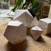 Platonic Solids Set Paper Craft PDF Templates-package of 5 Home Décor ...