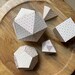 Octahedron 3D Papercraft Template-home Décor Ideas-platonic Solid ...