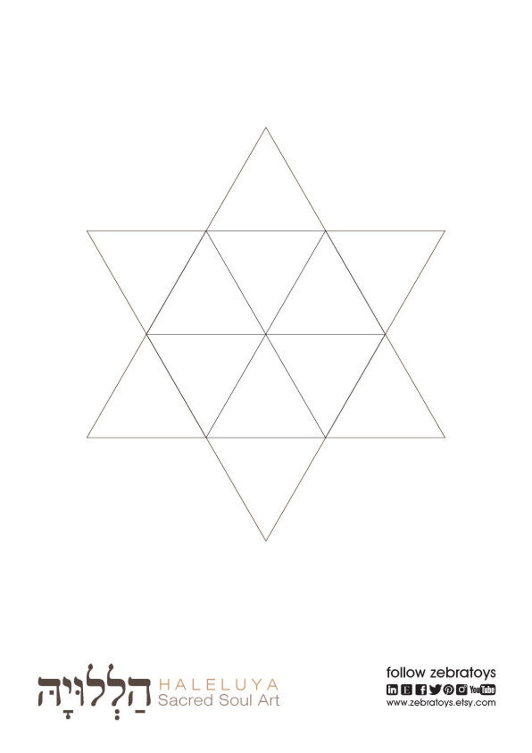 Magen David-triangles-star of David-sacred Geometry-energy Healing ...