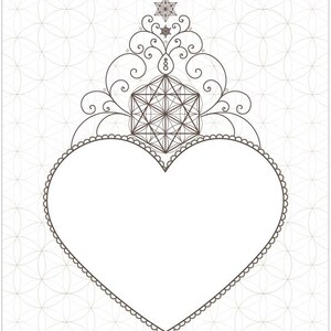 Set of 25 Blank Printable Frames to Color-illustrated Coloring Frame ...