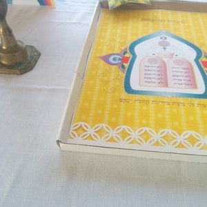 Ten Commandments-judaica-jewish Wall Art Poster-print-judaism Values ...