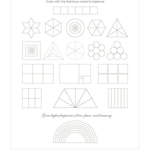 Print Rainbow Color Charts Templates to Harmonize-blank Add Rainbow ...