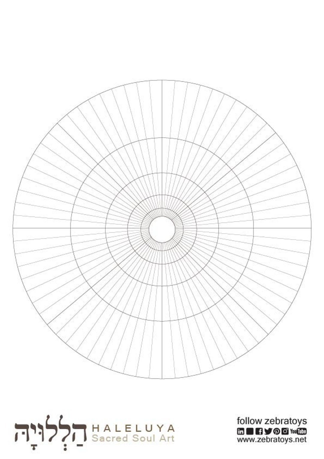 Mandala Golden Ratio Grid Template-diy Crafts Ideas-wall Décor Art ...