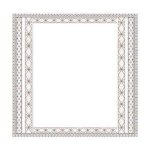Set of 25 Blank Printable Frames to Color-illustrated Coloring Frame ...