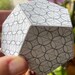 Dodecahedron Paper Craft 3D Template Pdf-platonic Solids-ornament ...