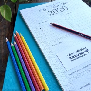 Plan. Aim High Journaling Page-printable Writing Journal Template ...