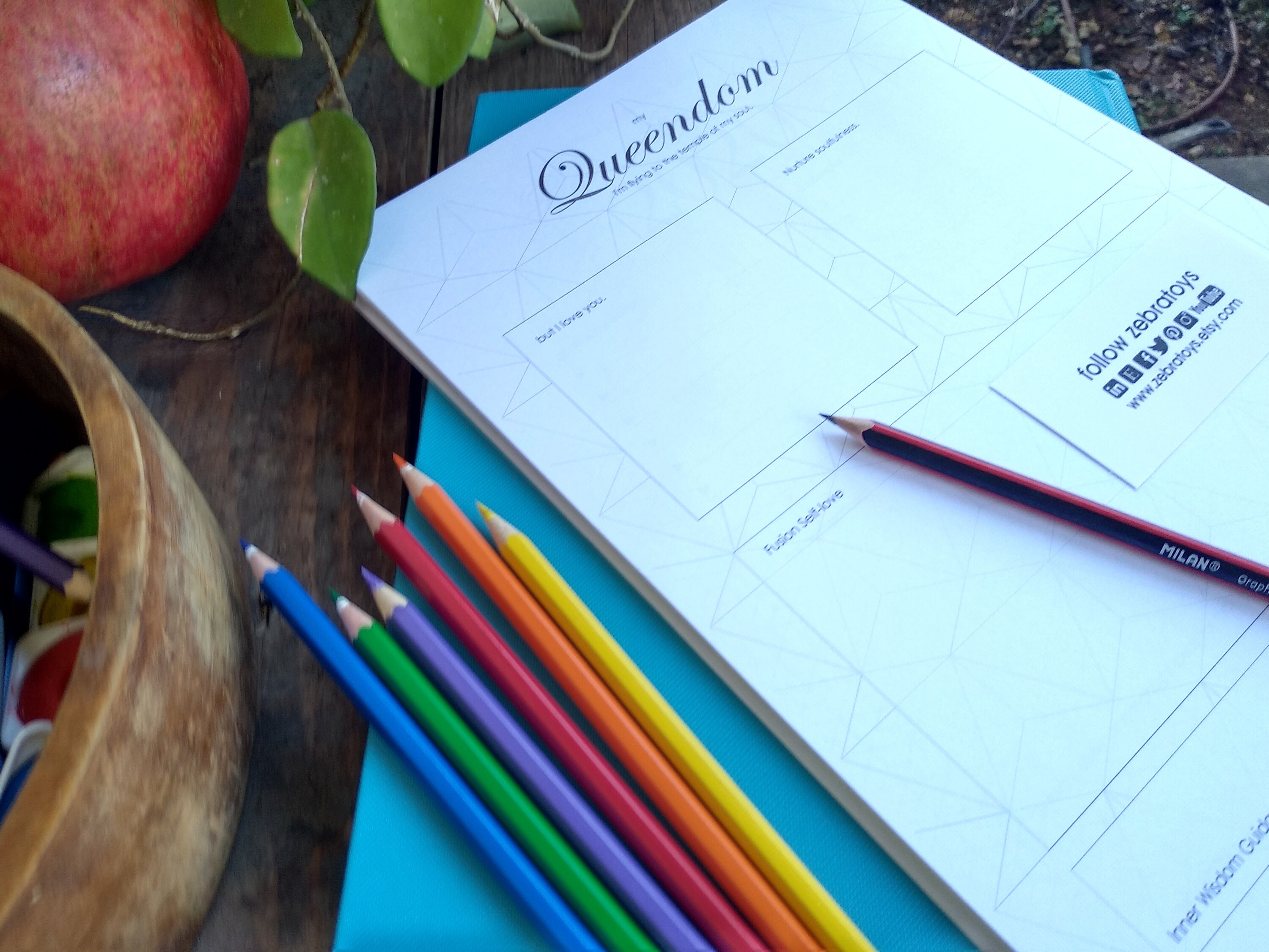 My Queendom Journaling Page-printable Writing Journal Template-growing ...