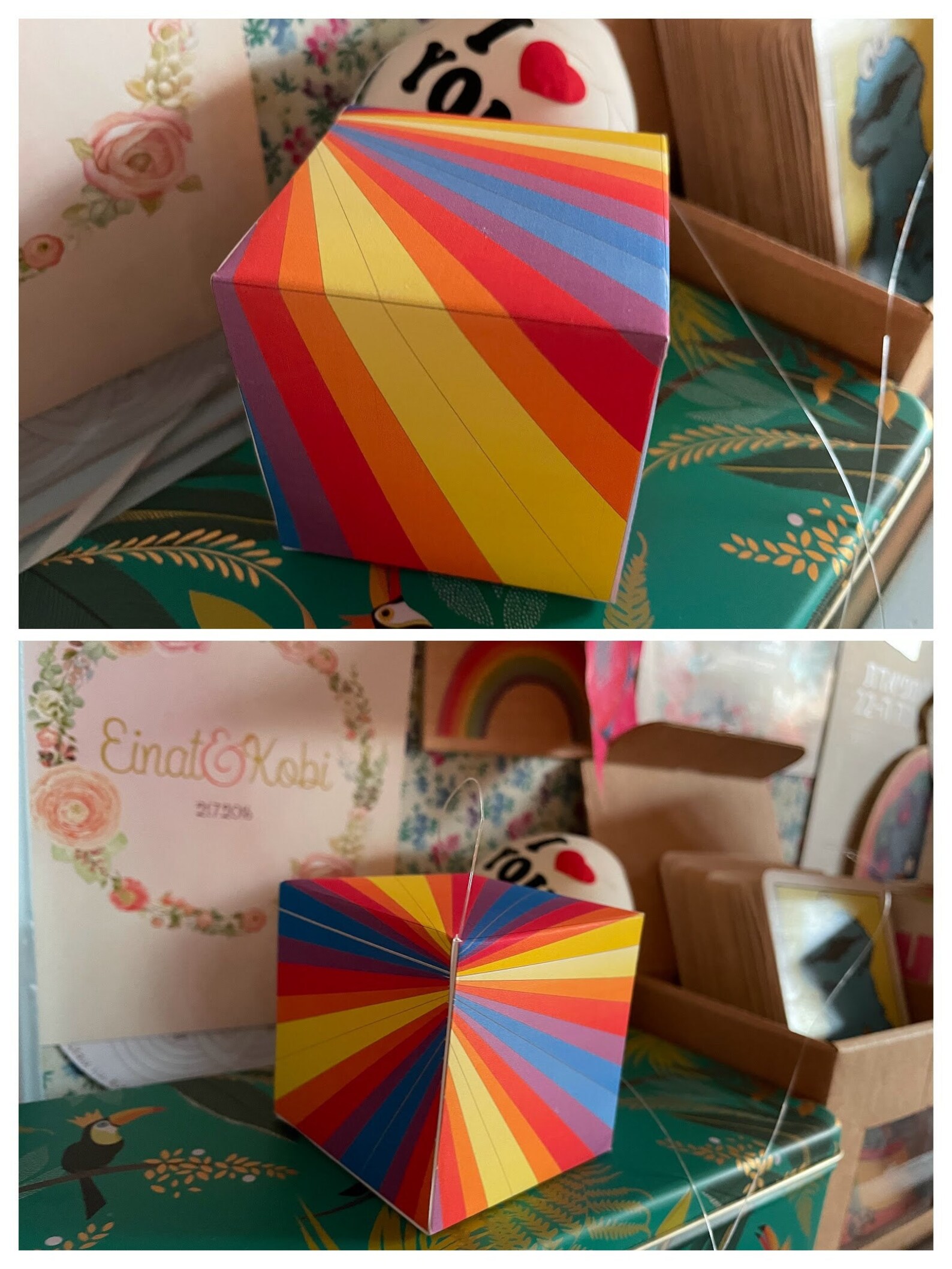 Paper Cube-diy Papercraft Template Pdf-platonic - Etsy
