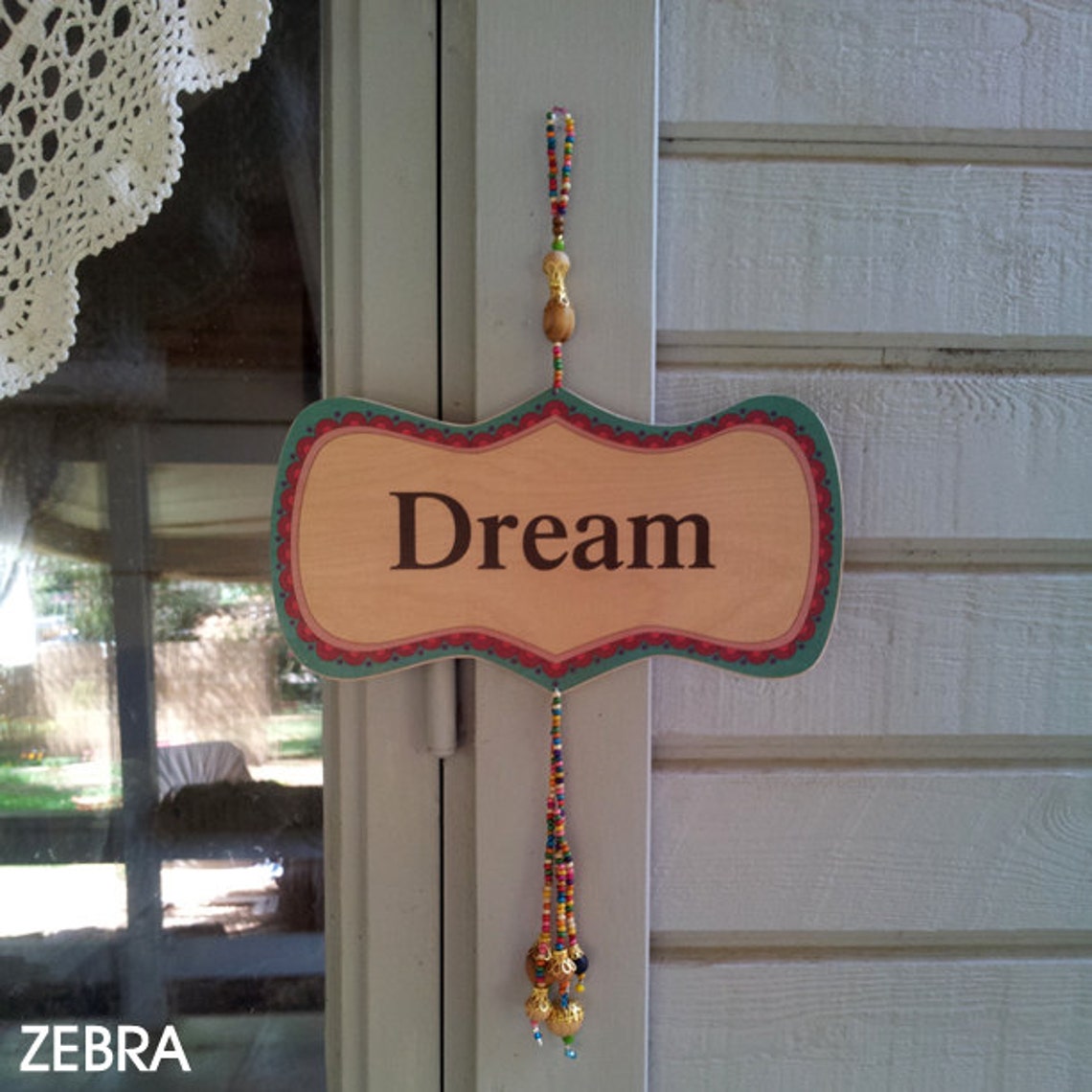 Dream-wall Decor-wood Sign-wall Decoration-home Décor-positive - Etsy