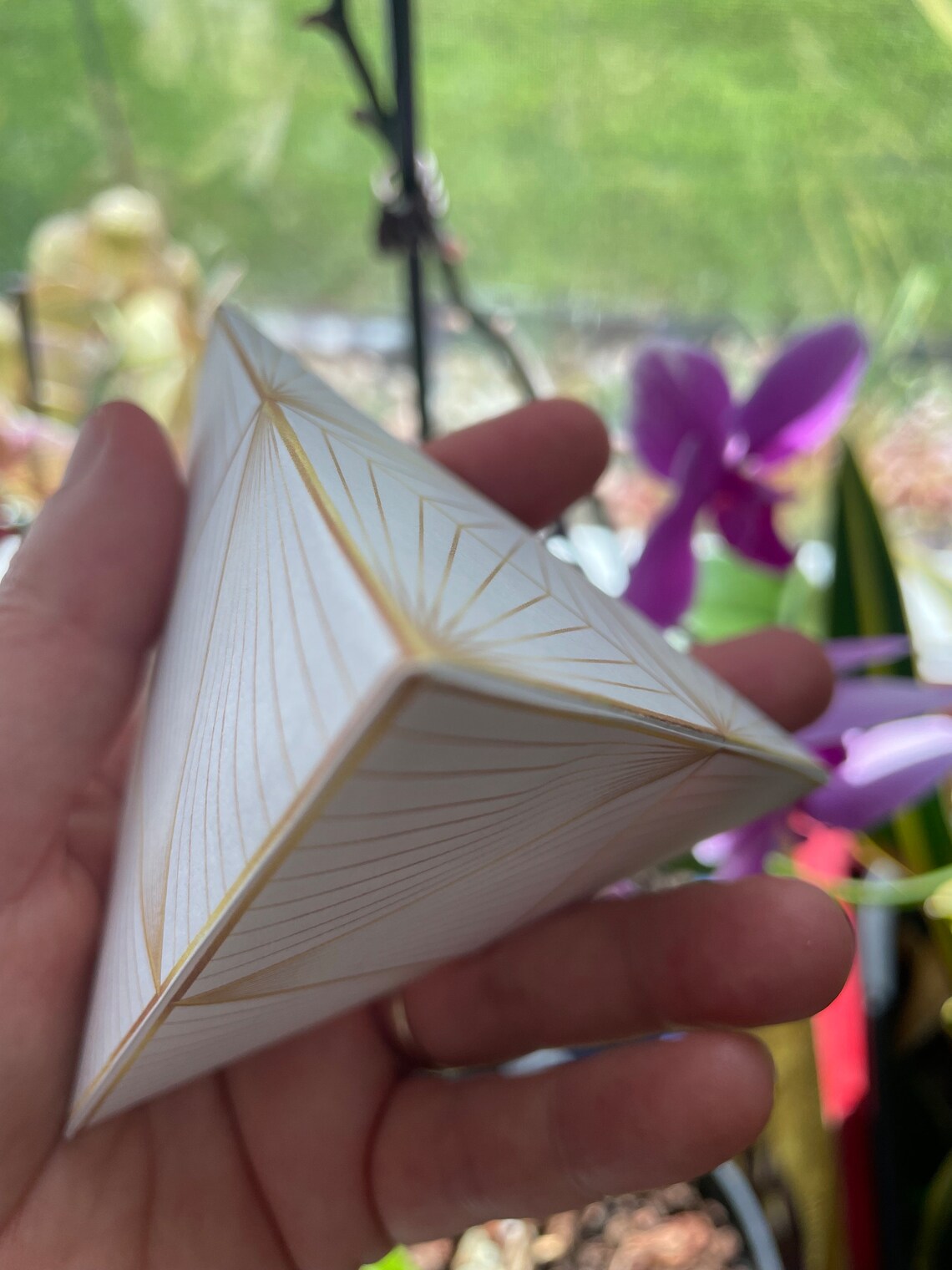 Tetrahedron 3D Papercraft Template-home Décor Ideas-platonic Solids ...