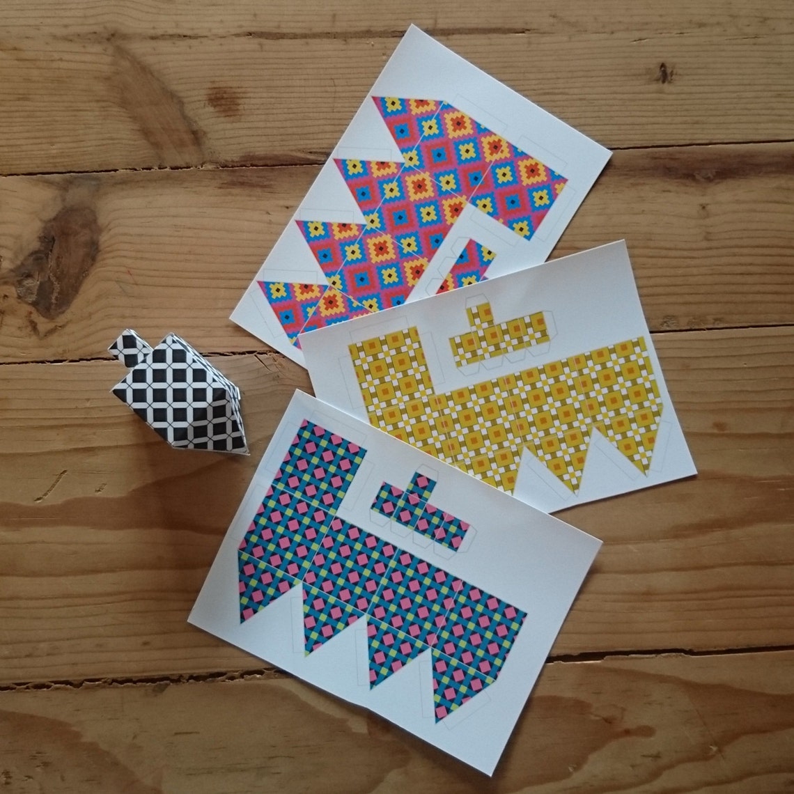 Tiny Dreidels DIY Paper Crafts Decorations-dreidels Party Garland ...