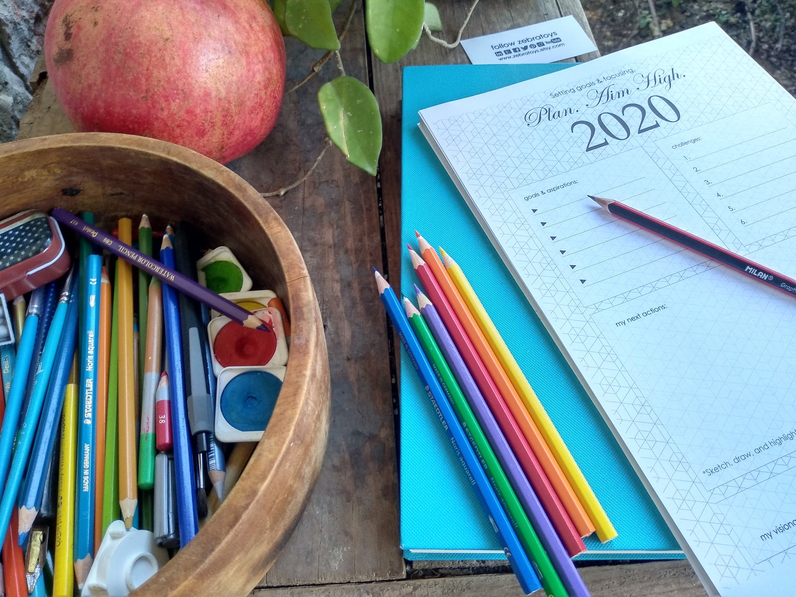 Plan. Aim High Journaling Page-printable Writing Journal Template ...