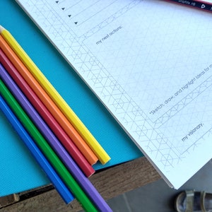 Plan. Aim High Journaling Page-printable Writing Journal Template ...