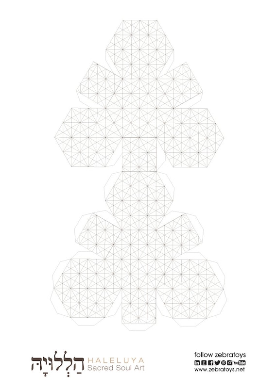 Truncated Octahedron Paper