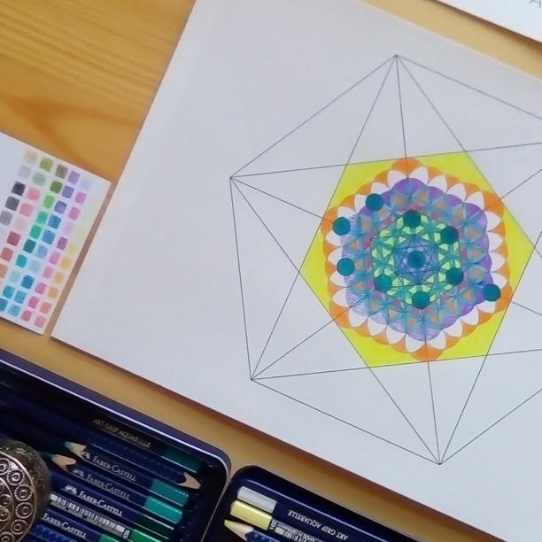 Flower of Life Star Kabbalah Tree of Life Octahedrons-sacred Geometry ...