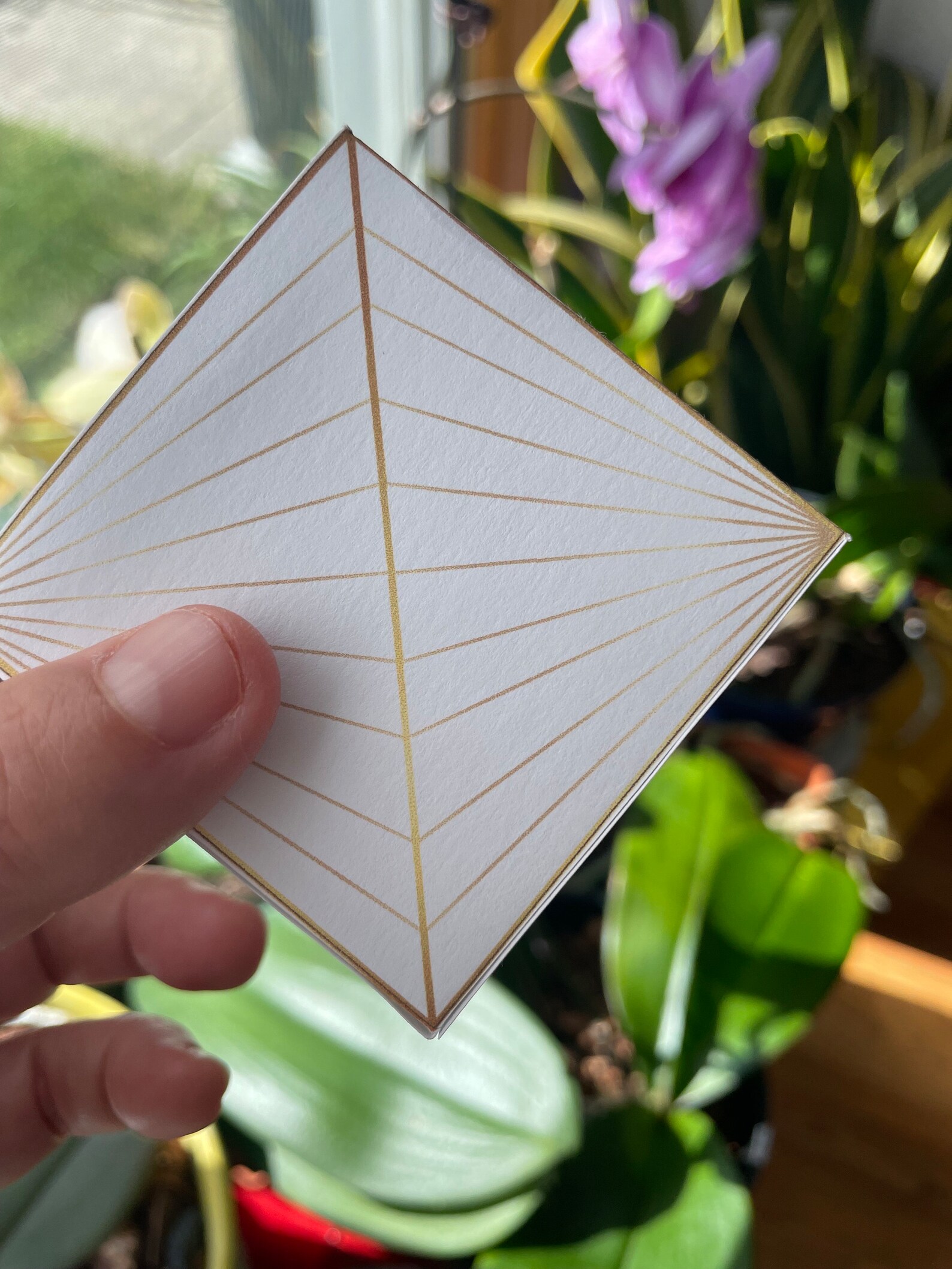 Hexahedron 3D Cube Papercraft Template Pdf-platonic Solids-printable ...