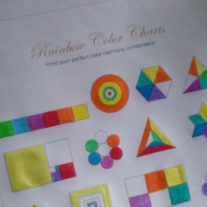 Print Rainbow Color Charts Templates-blank Add Paint Colors Scheme ...