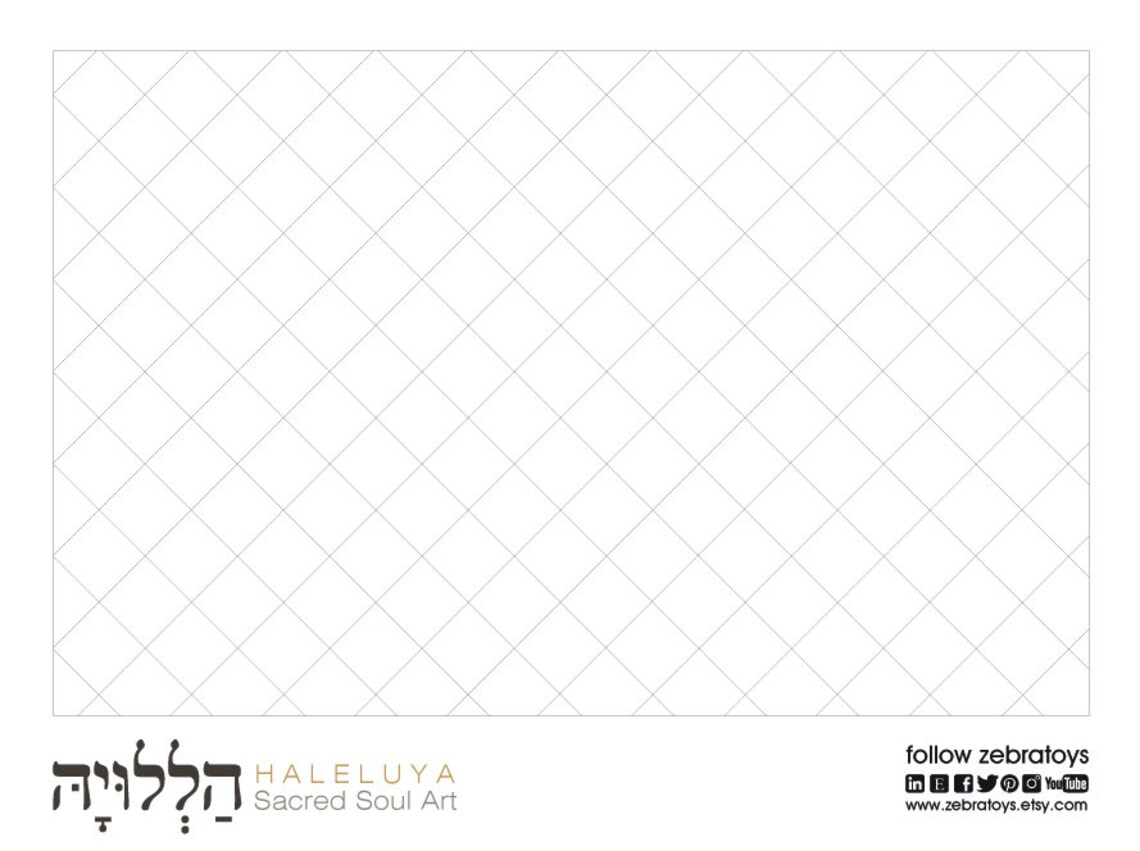 Diagonal Squares Blank Grid Sheet Seamless Patterns-color Geometric ...