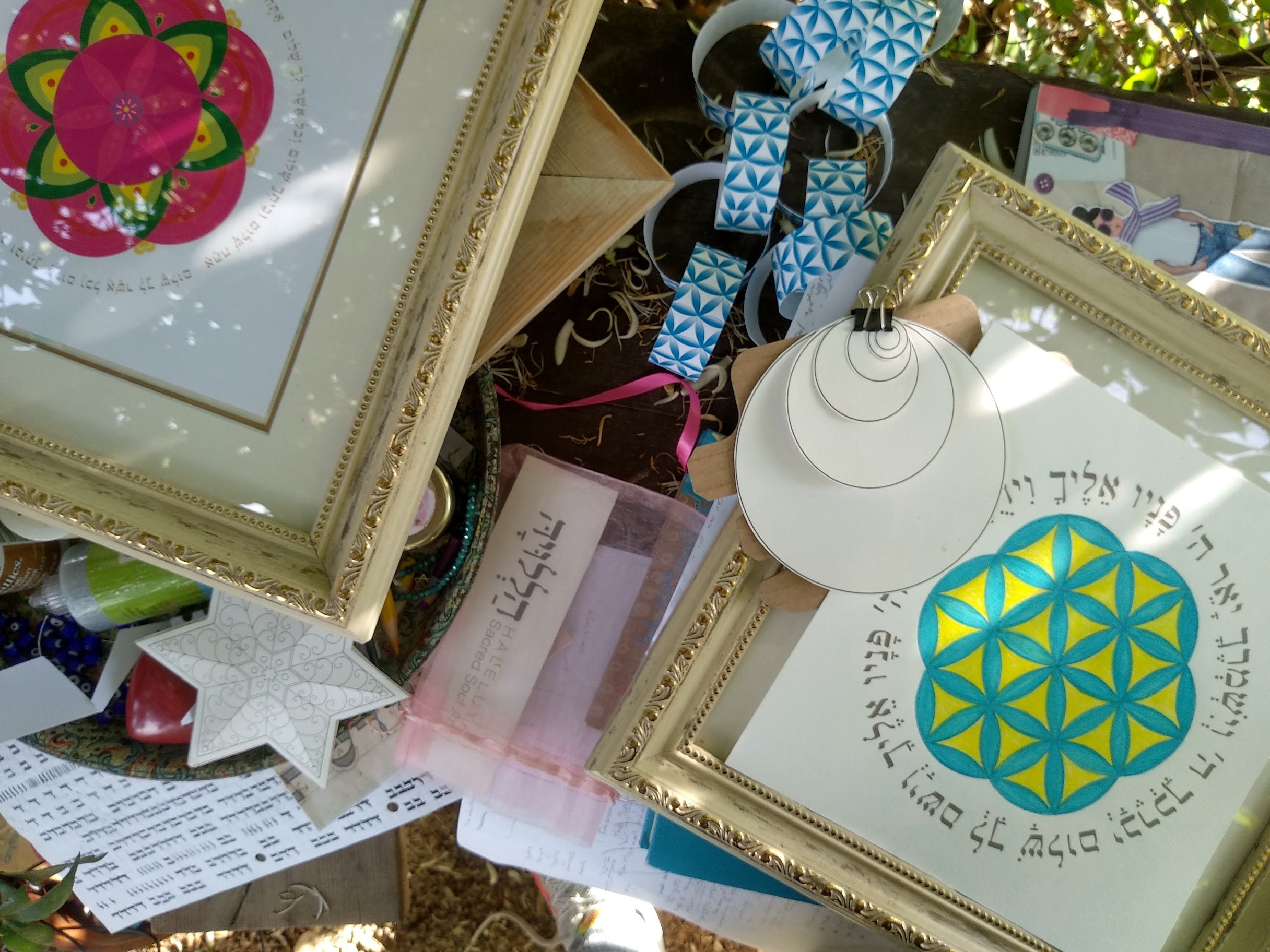 Birkat Kohanim-priestly Blessing Prayer-flower and Seed of Life-sacred ...