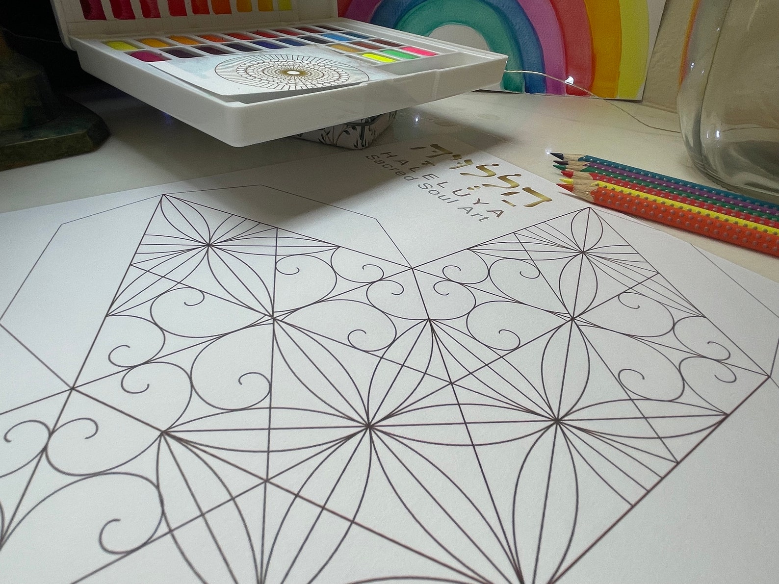 Octahedron 3D Papercraft Template Pdf-platonic Solids-printable 3D ...
