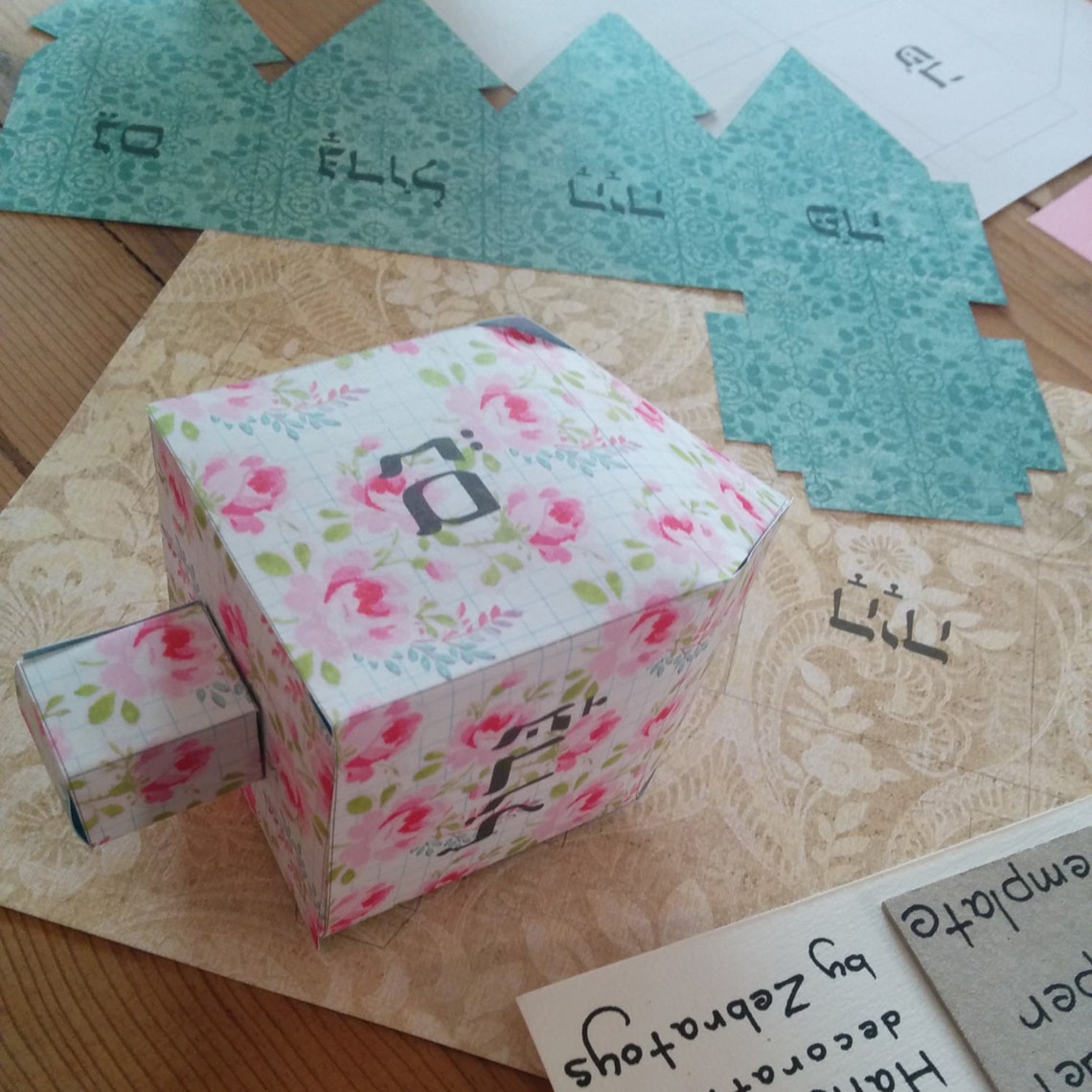 Dreidel Papercraft Template-hanukkah Decorations-printable-hanukkah ...