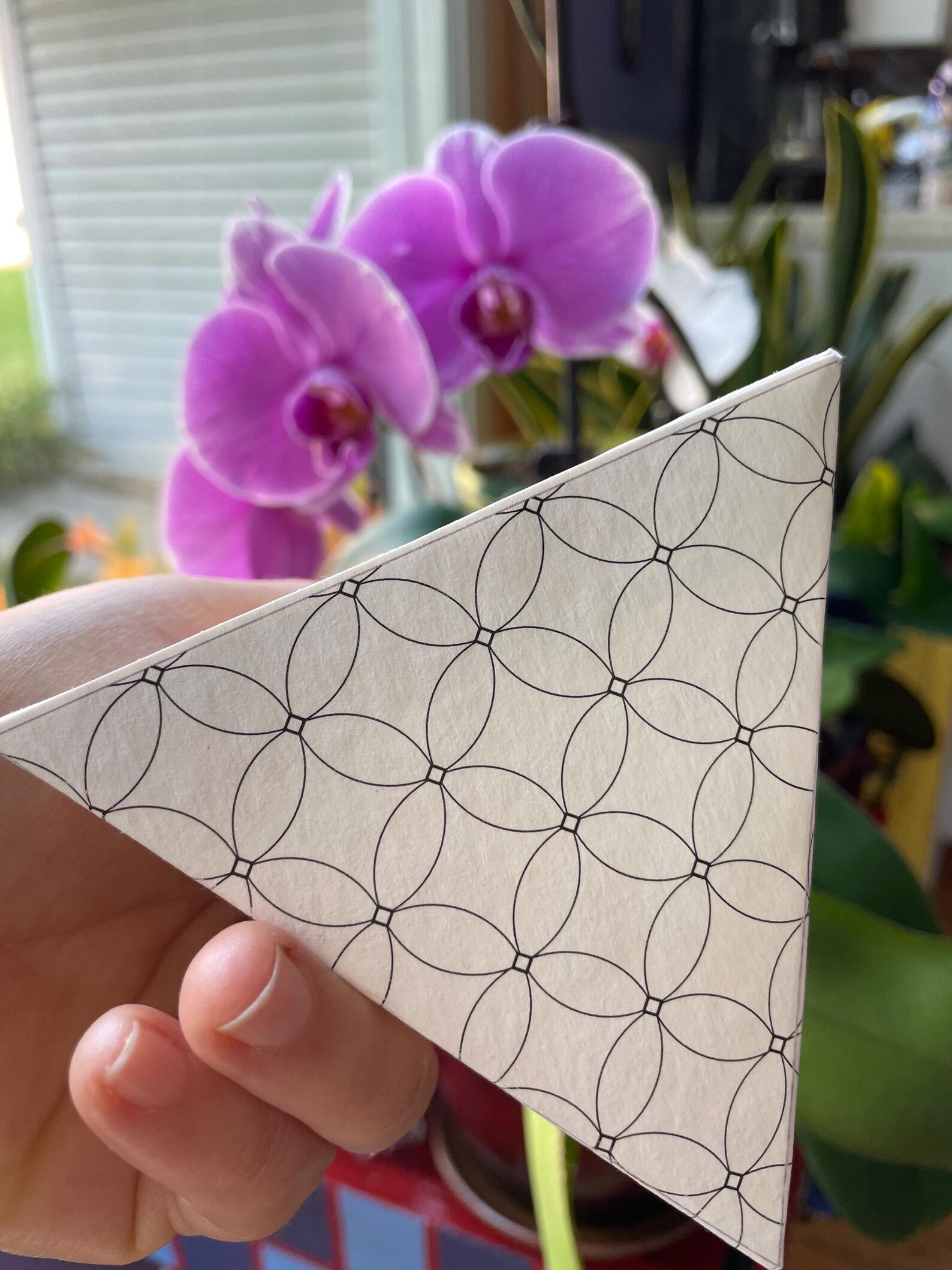 Tetrahedron Paper Craft 3D Template-home Décor Gift Ideas-platonic ...