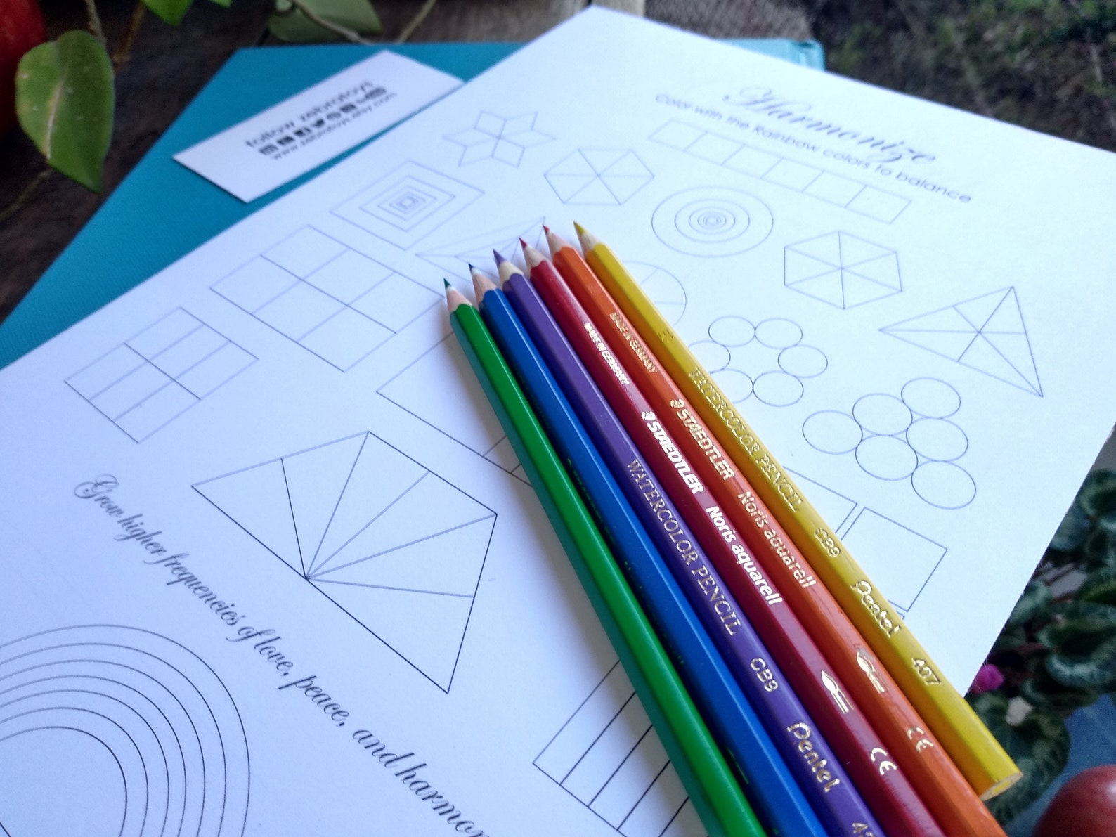 Print Rainbow Color Charts Templates to Harmonize-blank Add Rainbow ...