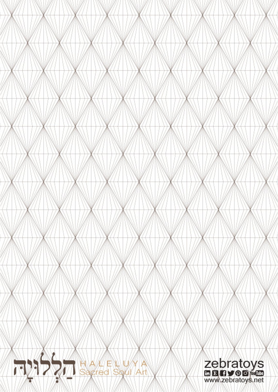 Rhombus Crystals Sheet Seamless Geometric Textured Patterns-color ...