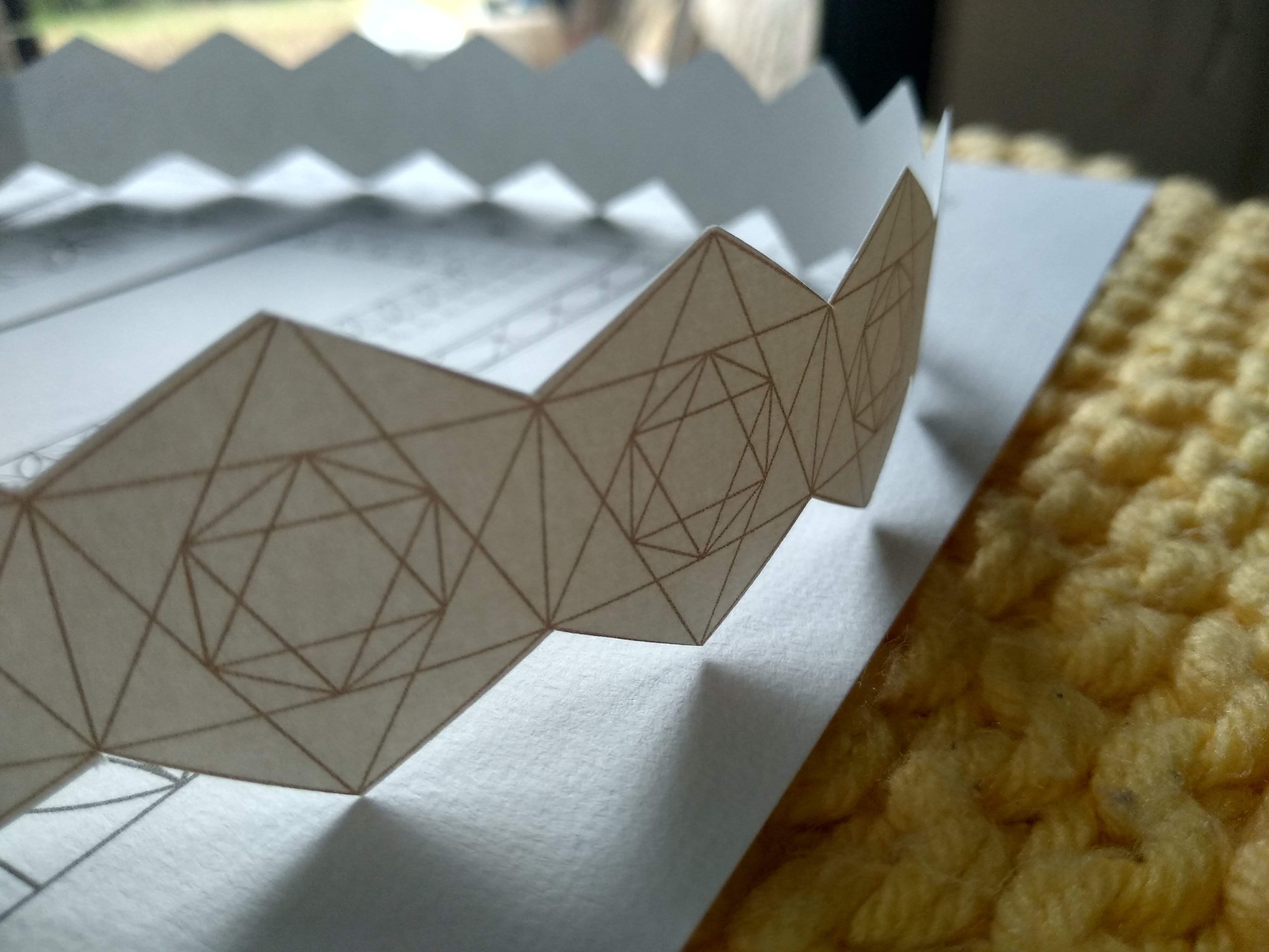 Sacred Geometry Art Paper Crown-royal Crowns-purim Crafts-jewish ...