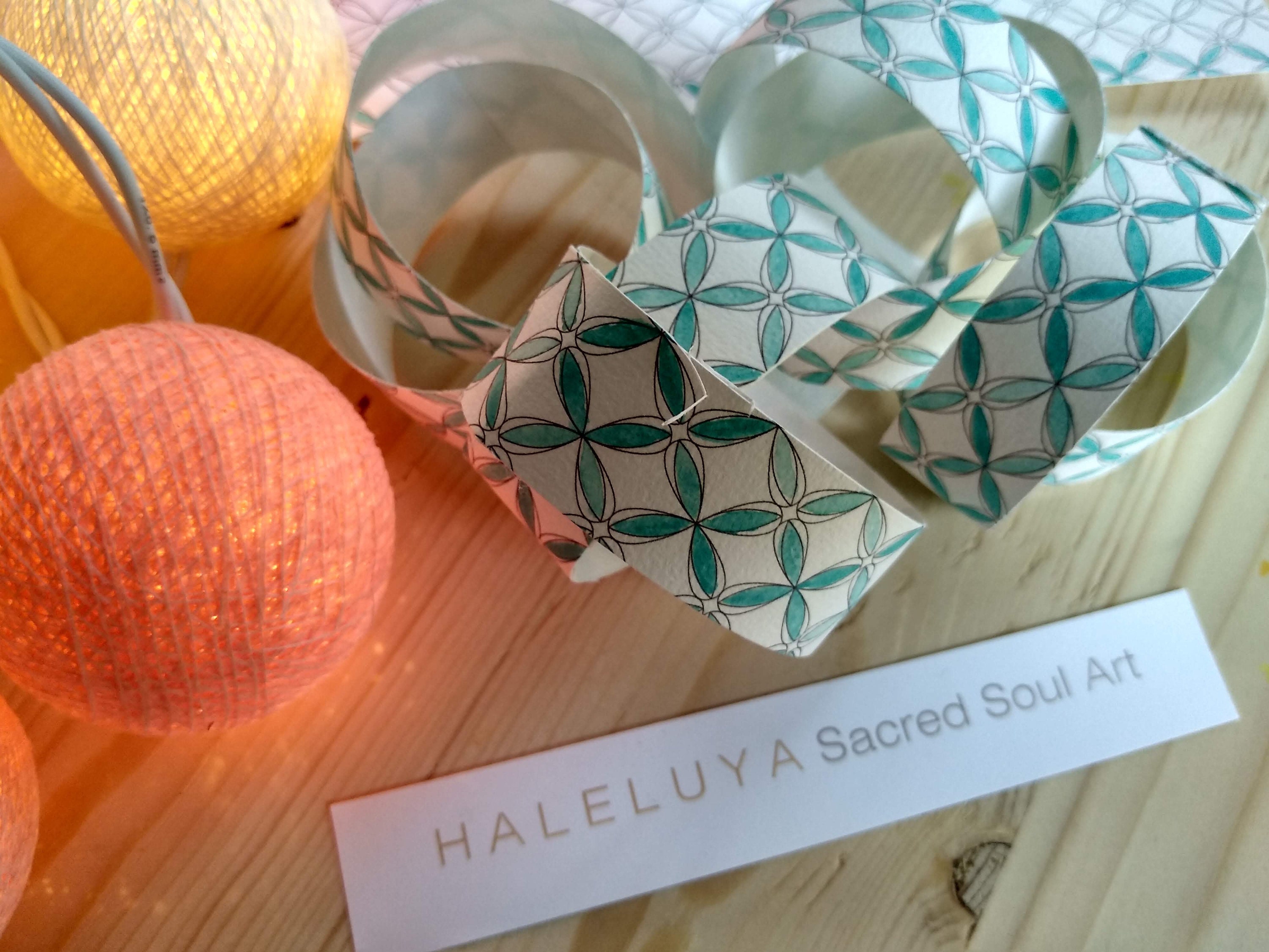 Paper Chains Sukkah Decorations-sukkot Holiday Crafts-flower - Etsy