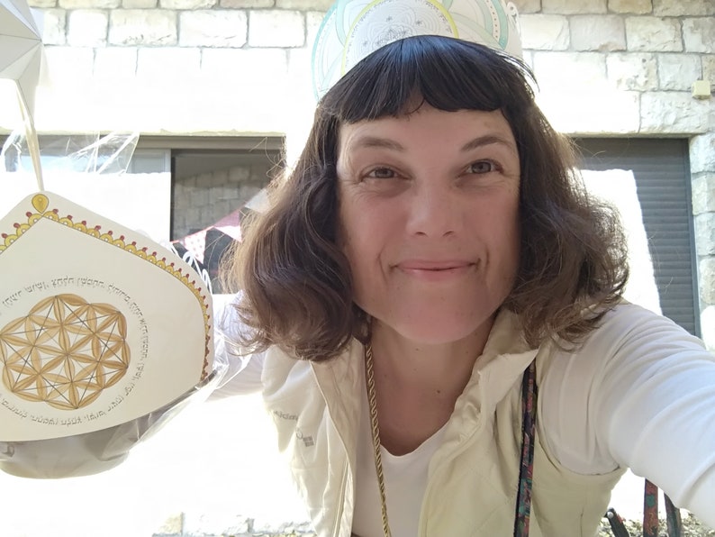 Printable Paper Crown-royal Princess-purim Blessing-jewish Kids Arts ...