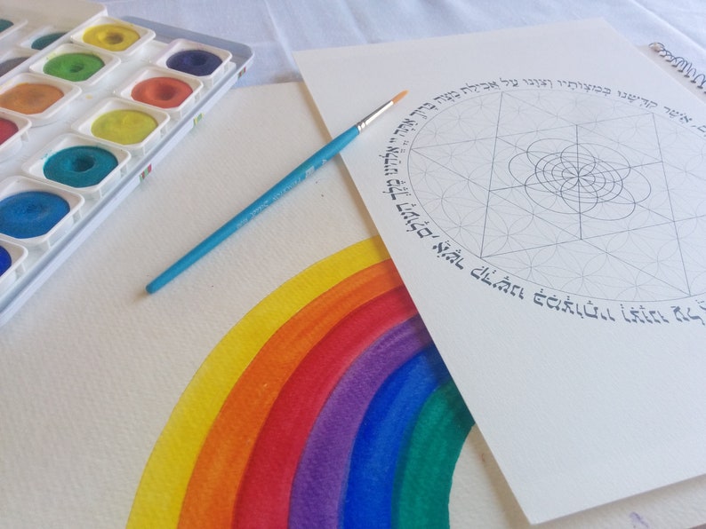 Matzah Blessing Passover Seder Coloring Page-pesach Haggadah - Etsy