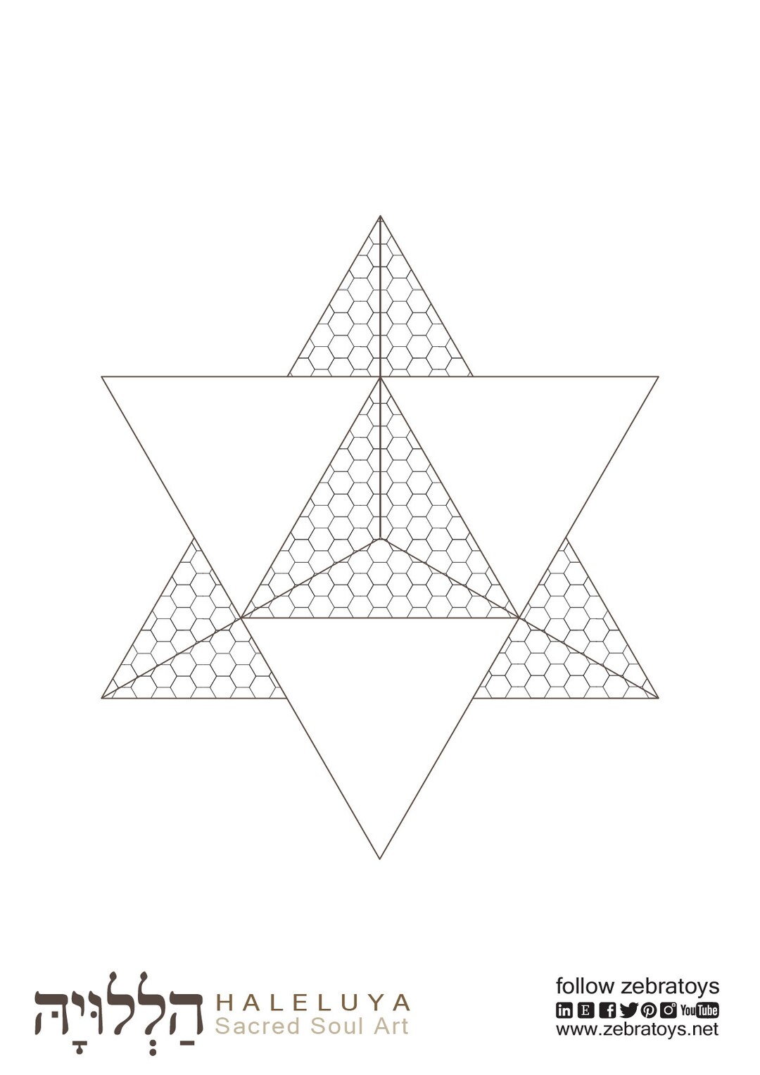 Merkaba Merkabah-merkavah-kabbalah Wall Art Décor-sacred Geometry ...