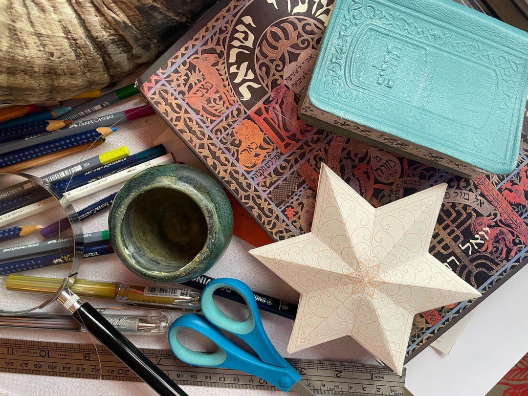 Sukkah Crafts-papercraft Stars of David-sukkot Party Decorations-3d ...