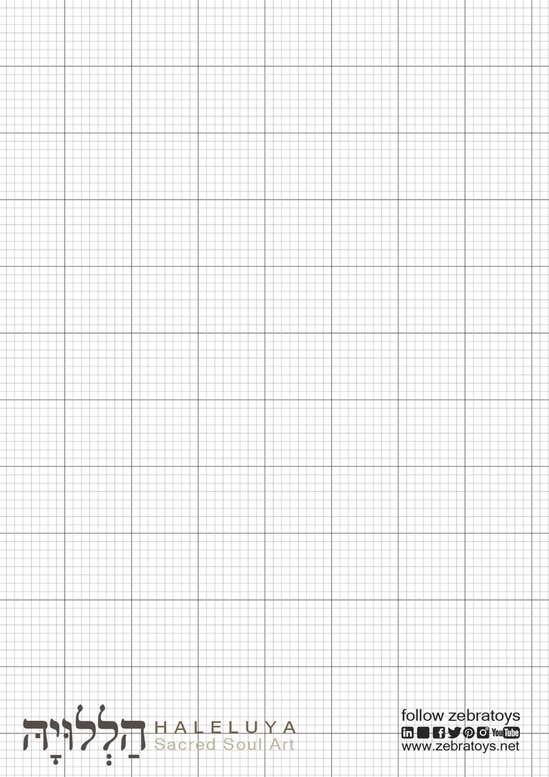 Illustrator Squares Grid Pattern-blank Square Sheet-sketching ...