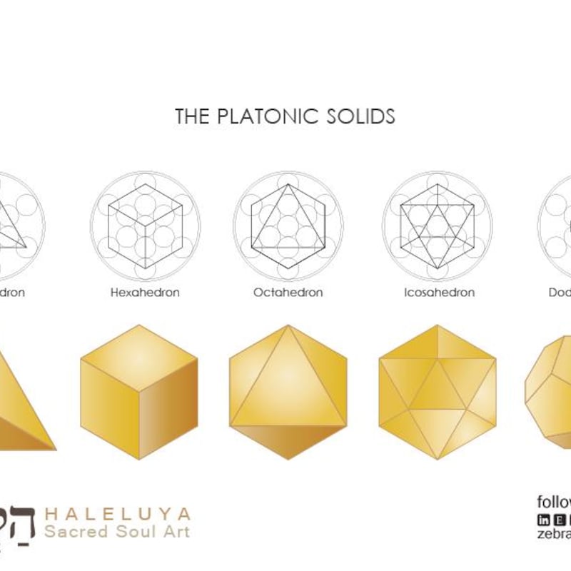 Platonic Solids - Etsy