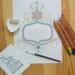 Veahavta-ve'ahavta-coloring Page-jewish DIY Wall Décor-healing Faith ...
