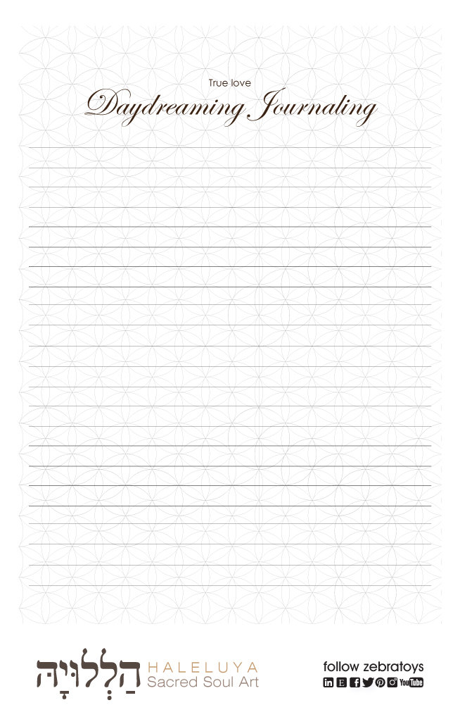 My First Journaling Pages-printable Writing Journal Template-mind Body ...