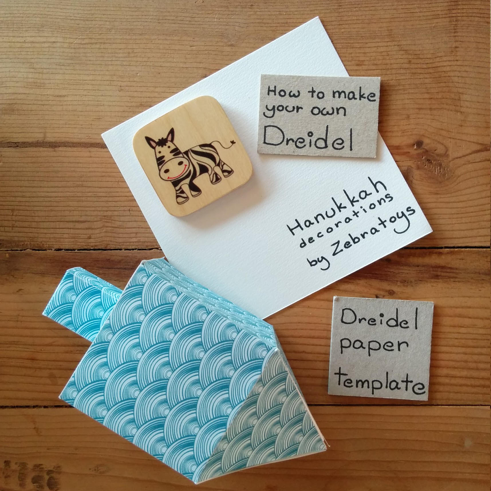 Hanukkah Paper Craft Dreidel Decorations-6 Printable DIY - Etsy Israel