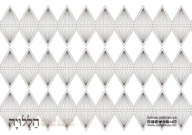 Craft Paper Crowns-template-triangles Geometry Glow-royal Majestic ...