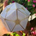 Dodecahedron 3D Papercraft Model-printable Gold Template-home Décor ...