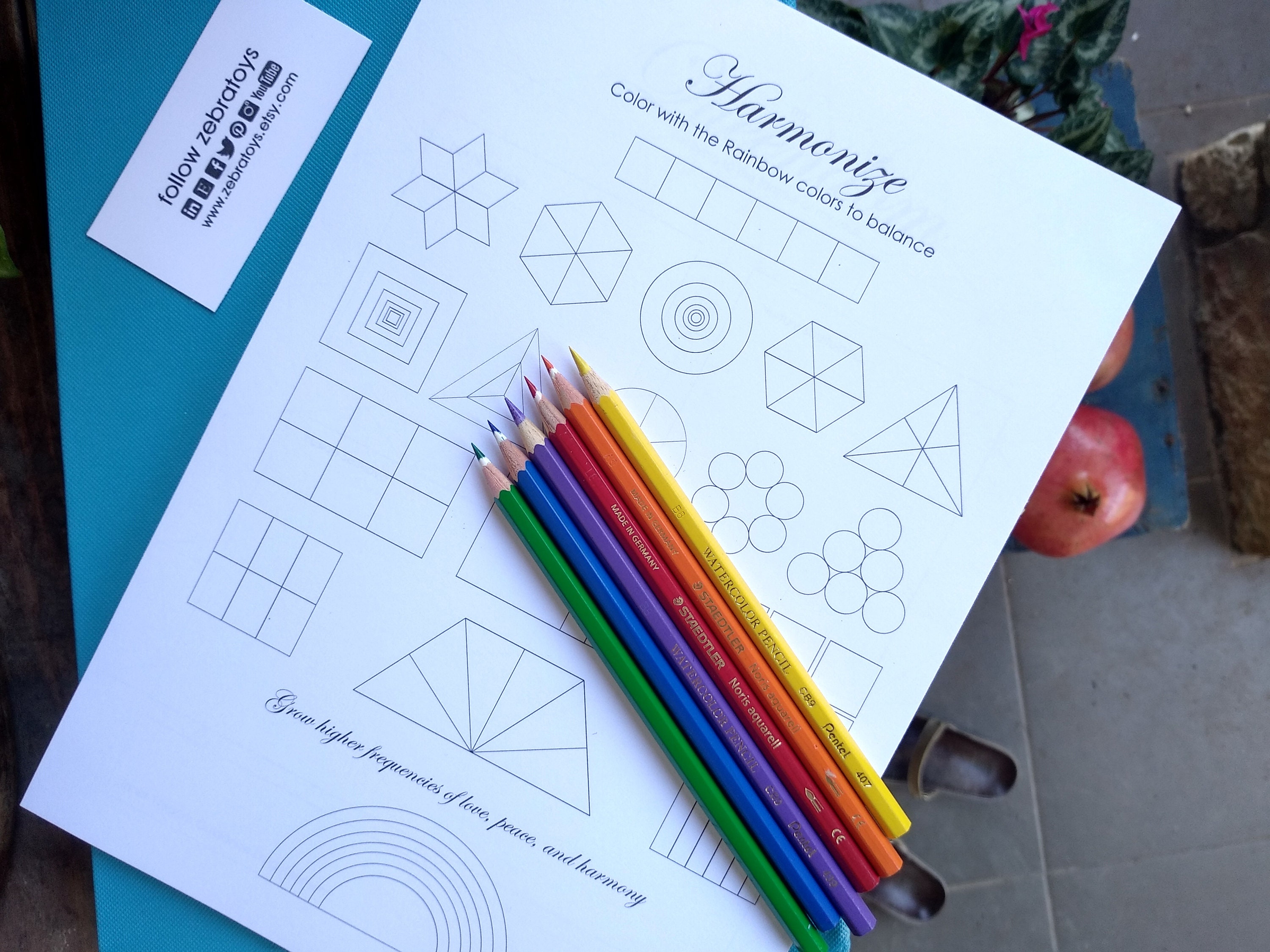 Print Rainbow Color Charts Templates to Harmonize-blank Add Rainbow ...