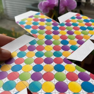 3D Cube Papercraft Model-hexahedron-printable PDF Template-platonic ...