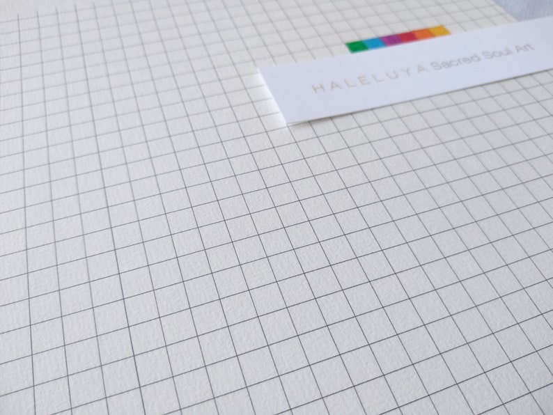 Small Squares Blank Grid Sheet-seamless Patterns-color Geometric Shapes ...