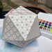 Icosahedron 3D Papercraft Template-home Décor Ideas-platonic Solids ...