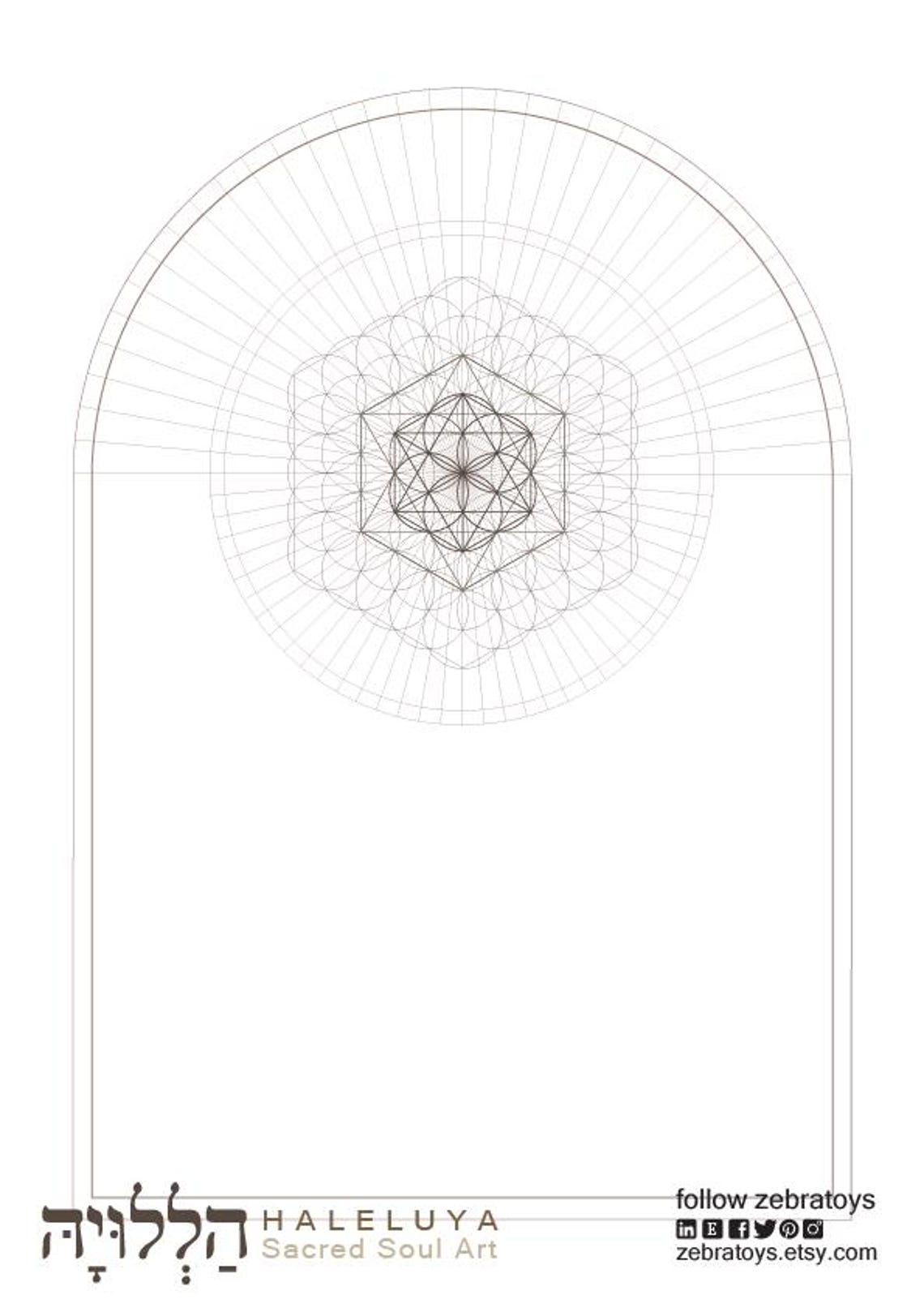 Set of 25 Blank Printable Frames to Color-illustrated Coloring Frame ...